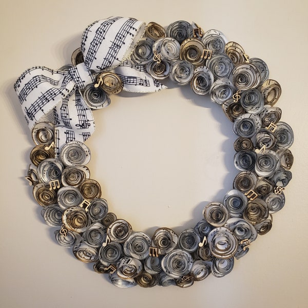 Music Wreath - Etsy