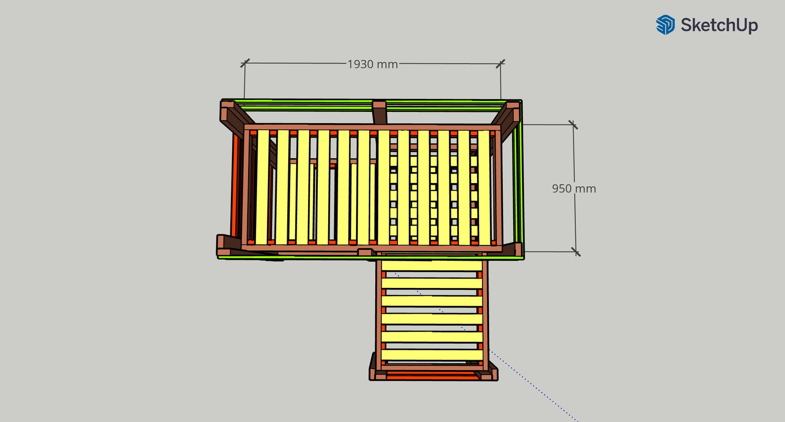 Spilt Level Triple Bunk Plans and Instructions - Etsy