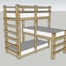 Spilt Level Triple Bunk Plans and Instructions - Etsy