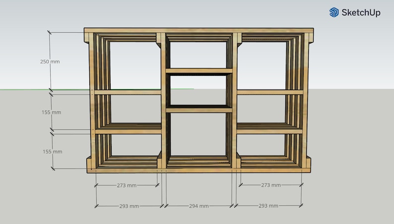 Shoe Rack Plans and Instructions easy - Etsy