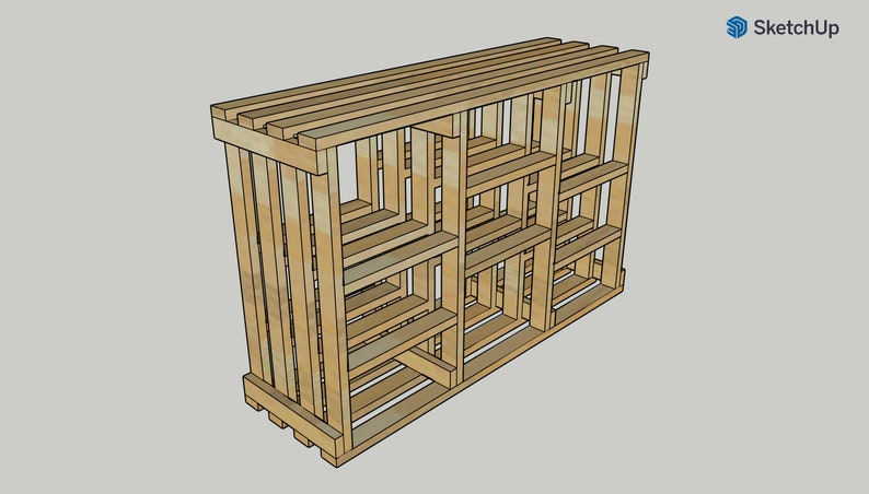 Shoe Rack Plans and Instructions easy - Etsy