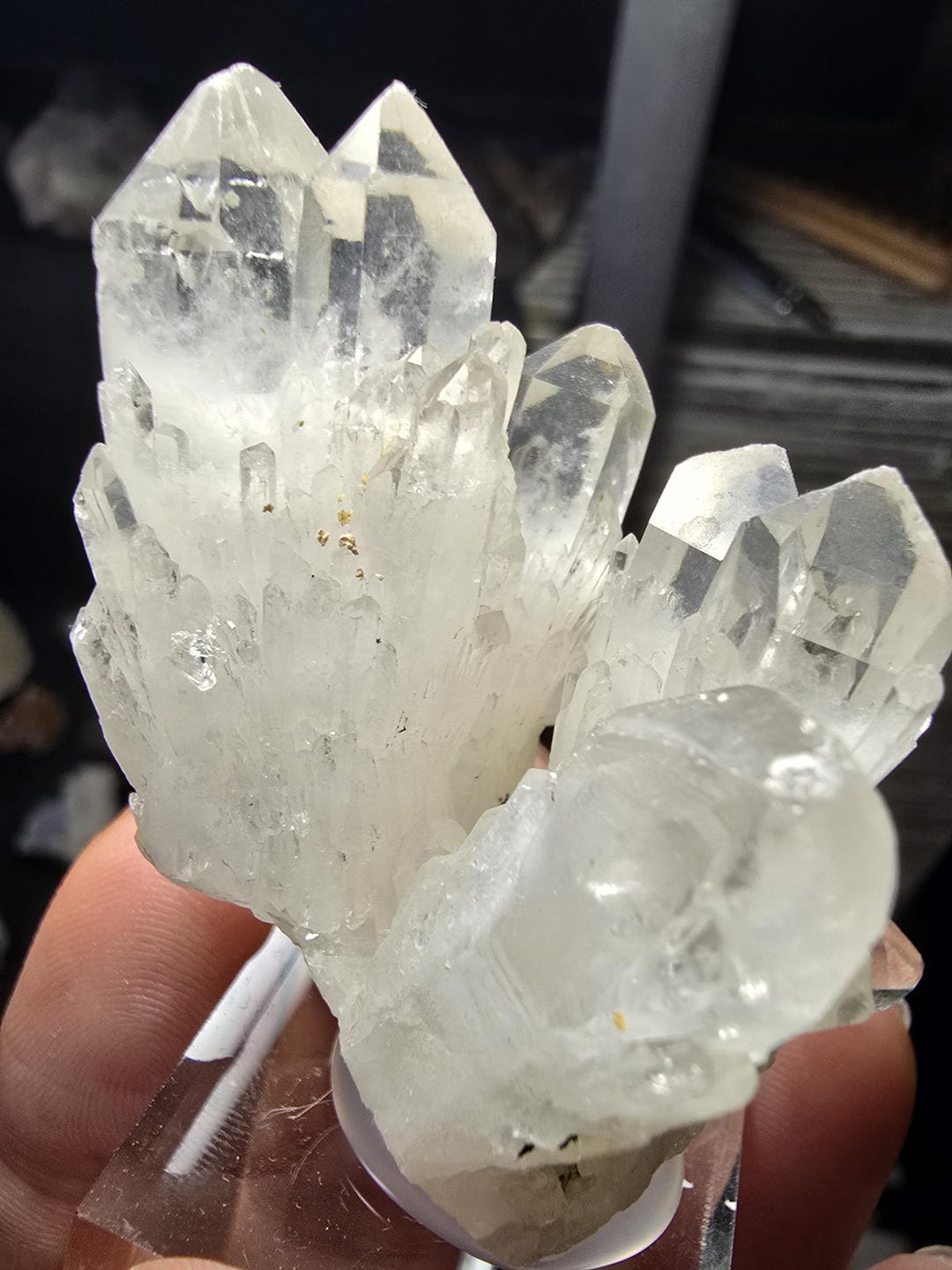 Clear 'pineapple' Quartz Cluster Specimen - From Madagascar - Etsy