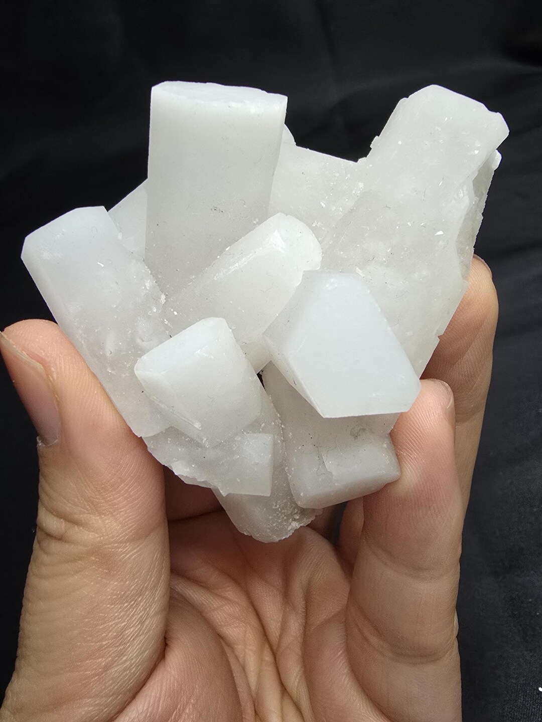 Matte Textured Columnar Calcite Specimen Highly Fluorescent - Etsy