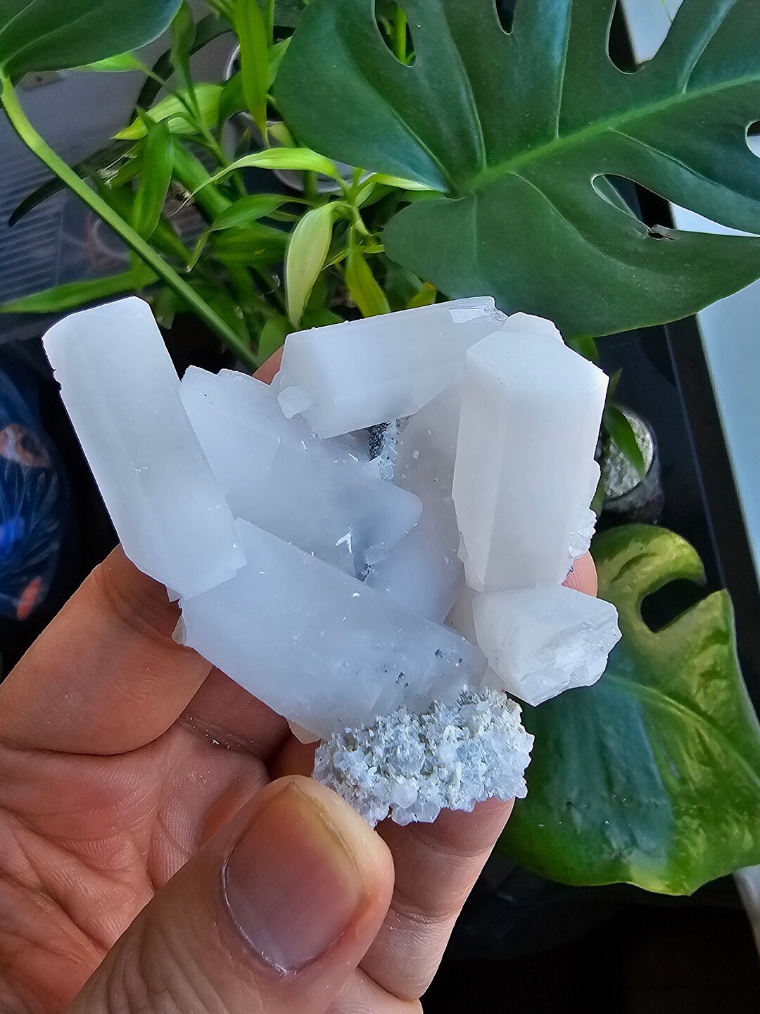 Matte Textured Columnar Calcite Specimen Highly Fluorescent - Etsy