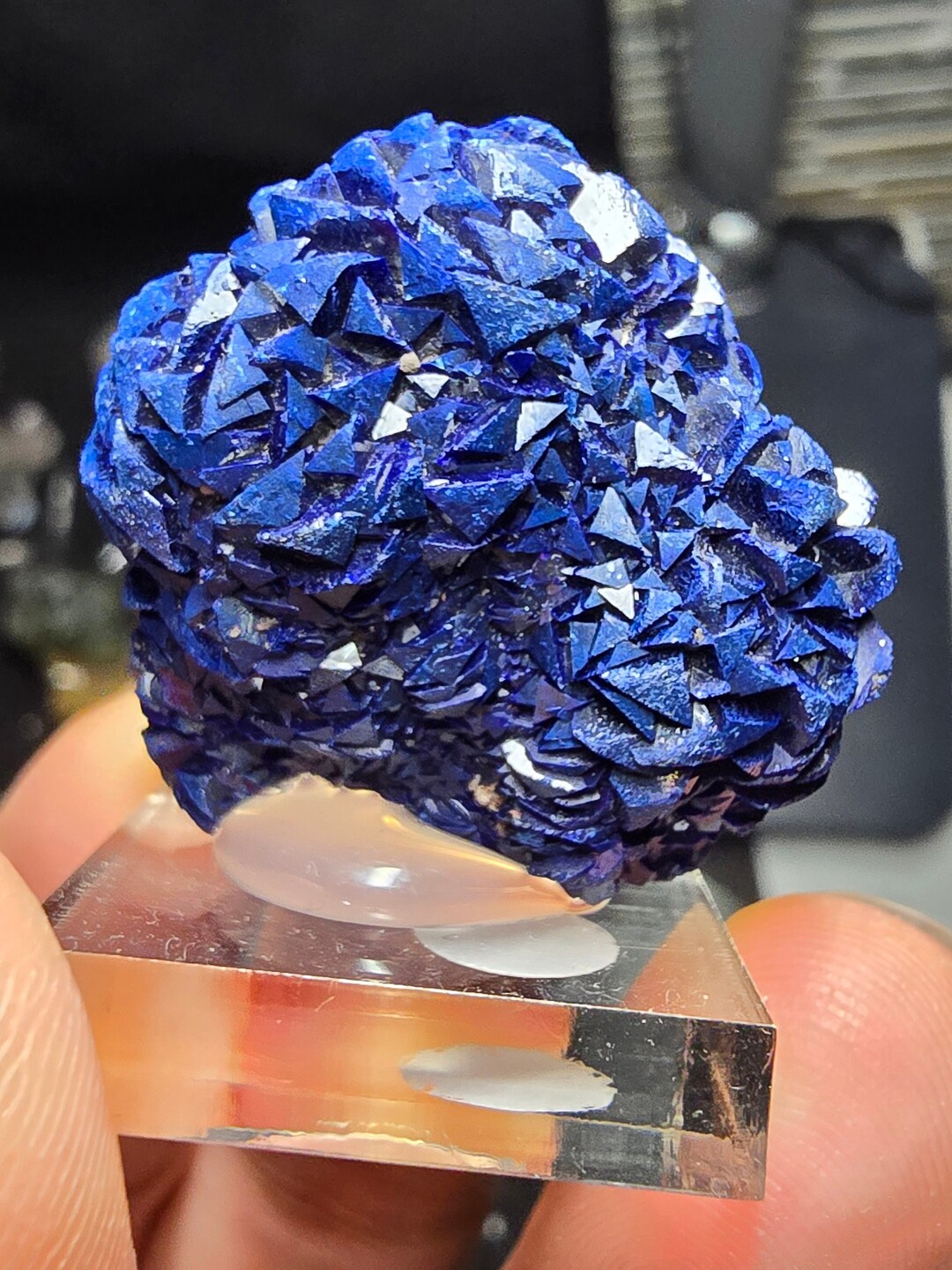 Azurite Nodule Specimen From Morocco - Etsy
