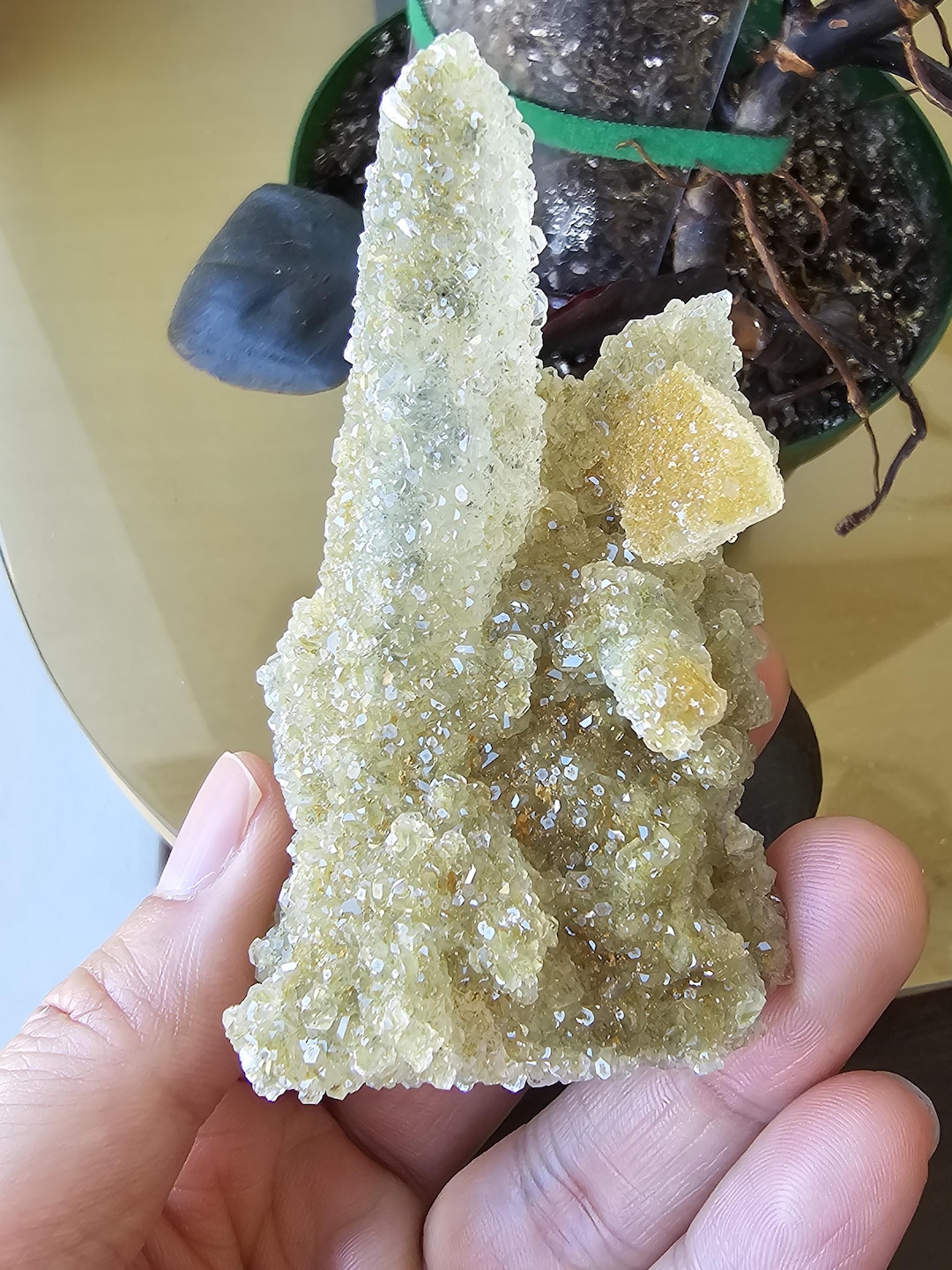 Rare Apophyllite on Quartz Cluster - From Hubei - Etsy