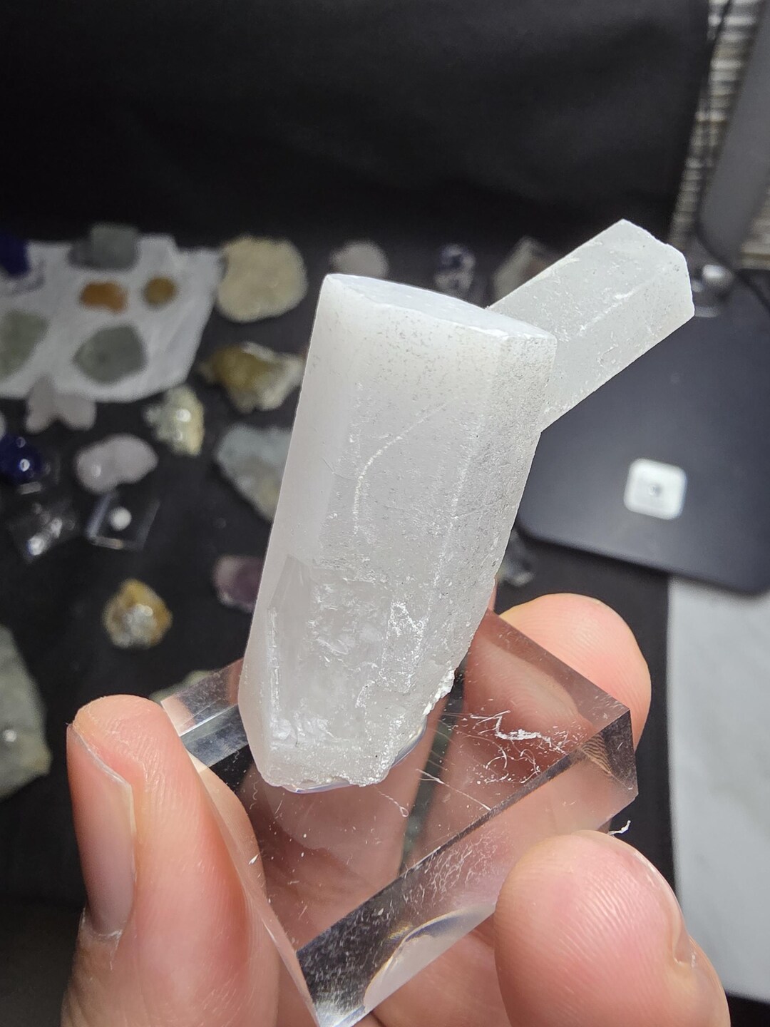 Cute Matte Columnar Calcite Specimen - Highly Fluorescent - Etsy