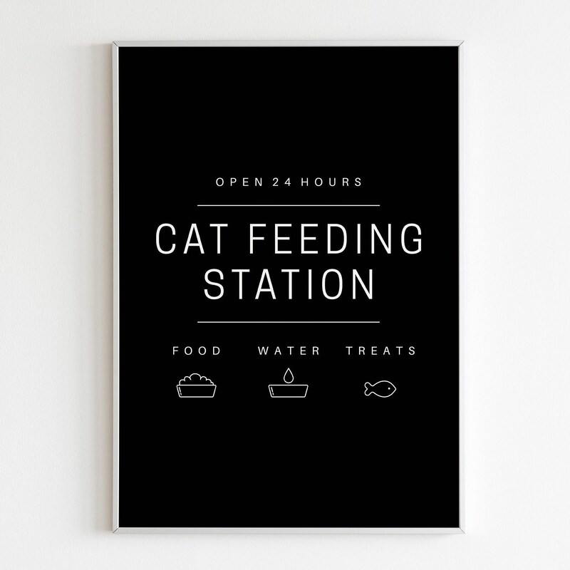 Cat Feeding Station - Etsy