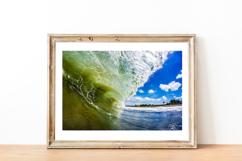 Wave Digital Download - High Resolution Printable Wall Art - Ocean Raw ...