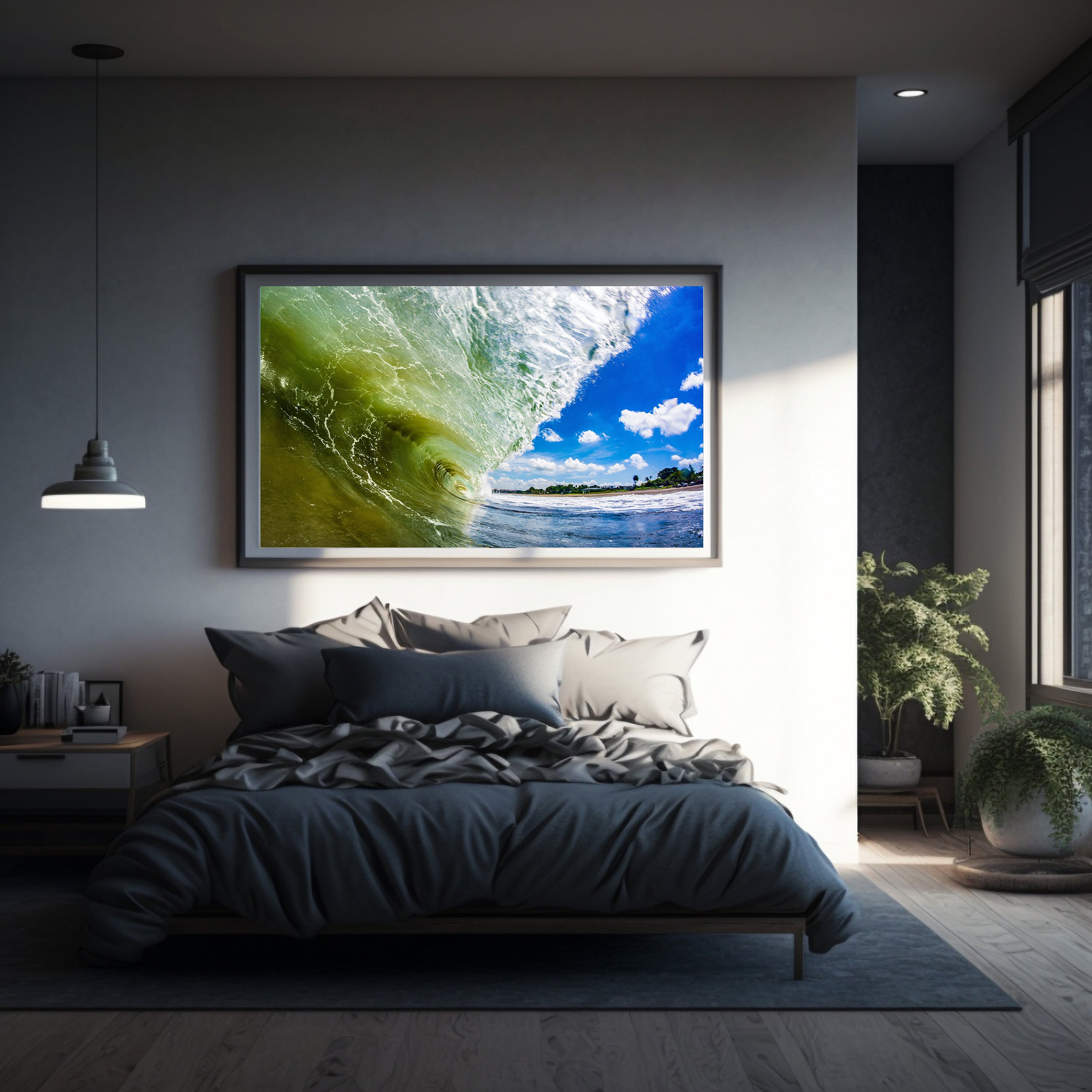 Wave Digital Download - High Resolution Printable Wall Art - Ocean Raw ...