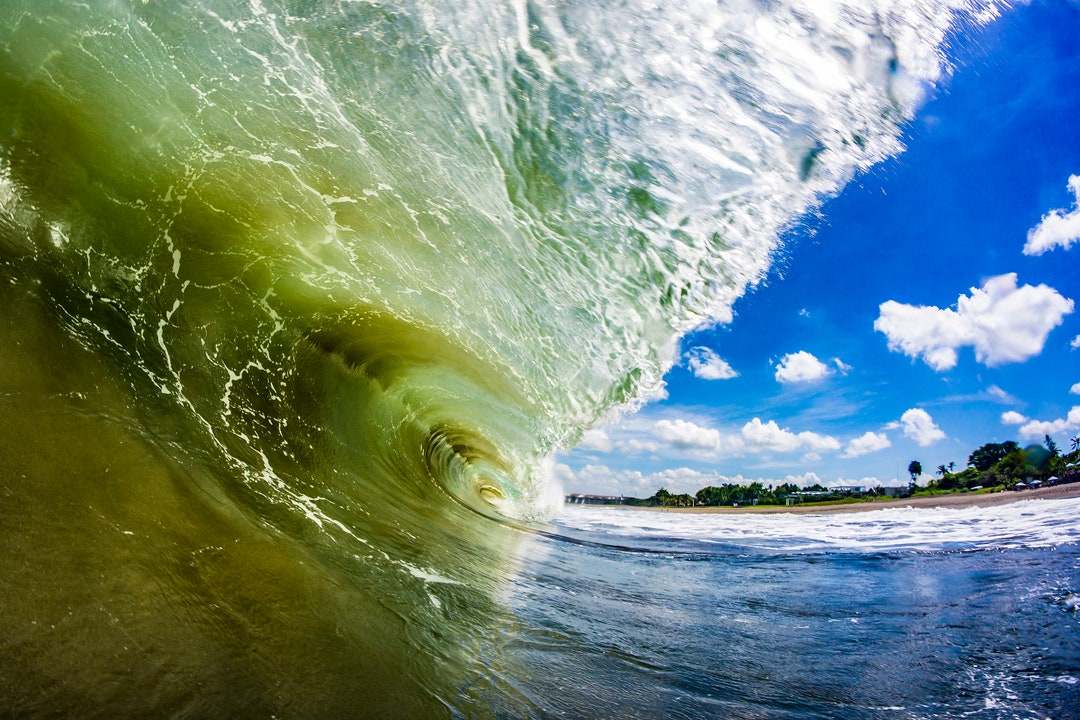 Wave Digital Download - High Resolution Printable Wall Art - Ocean Raw ...