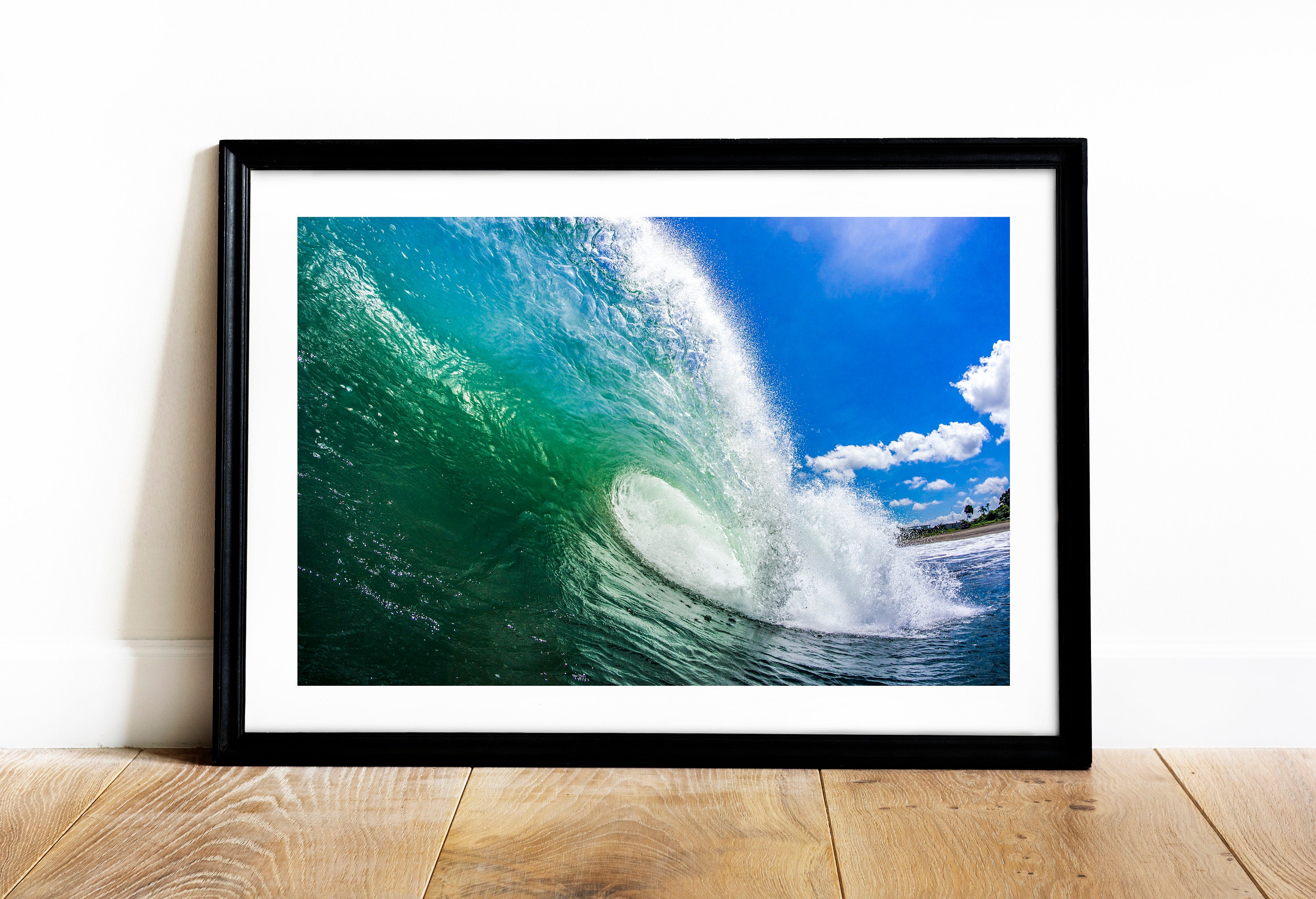High-resolution Perfect Wave Digital Download - Ocean Photography Wall ...