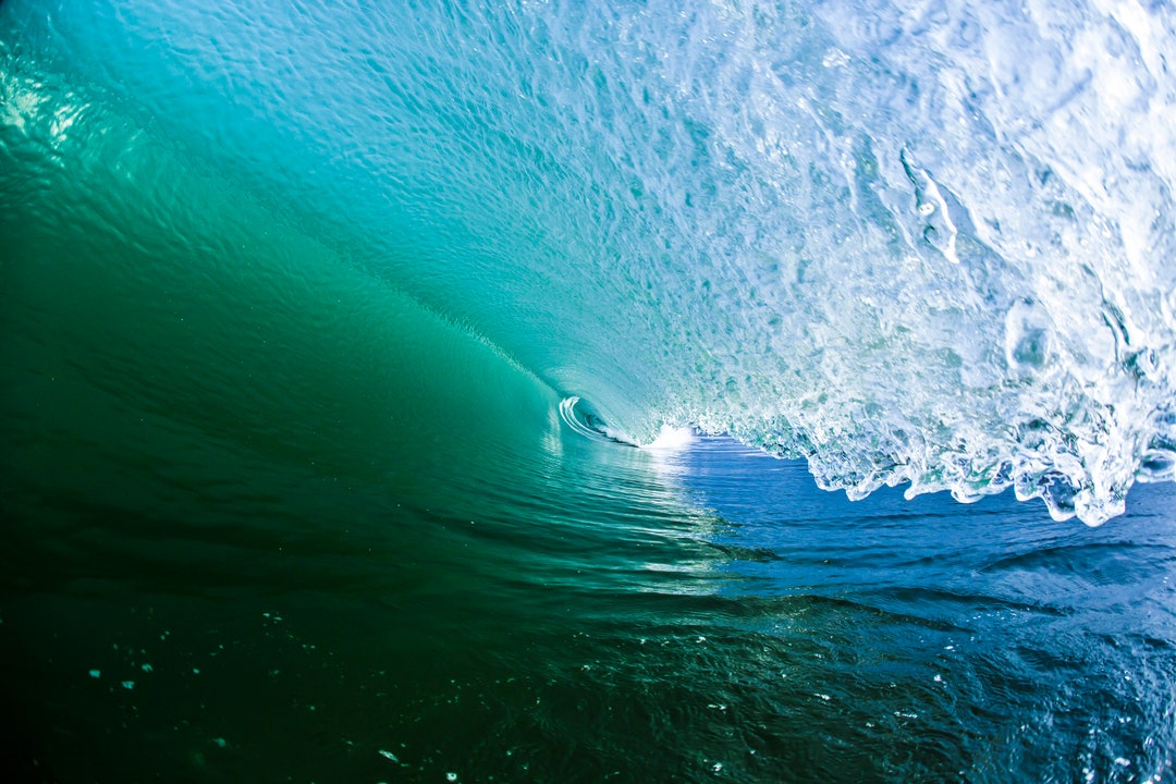 Printable Wave Wall Decor - Digital Print - Surf Print - Wave - Wall ...