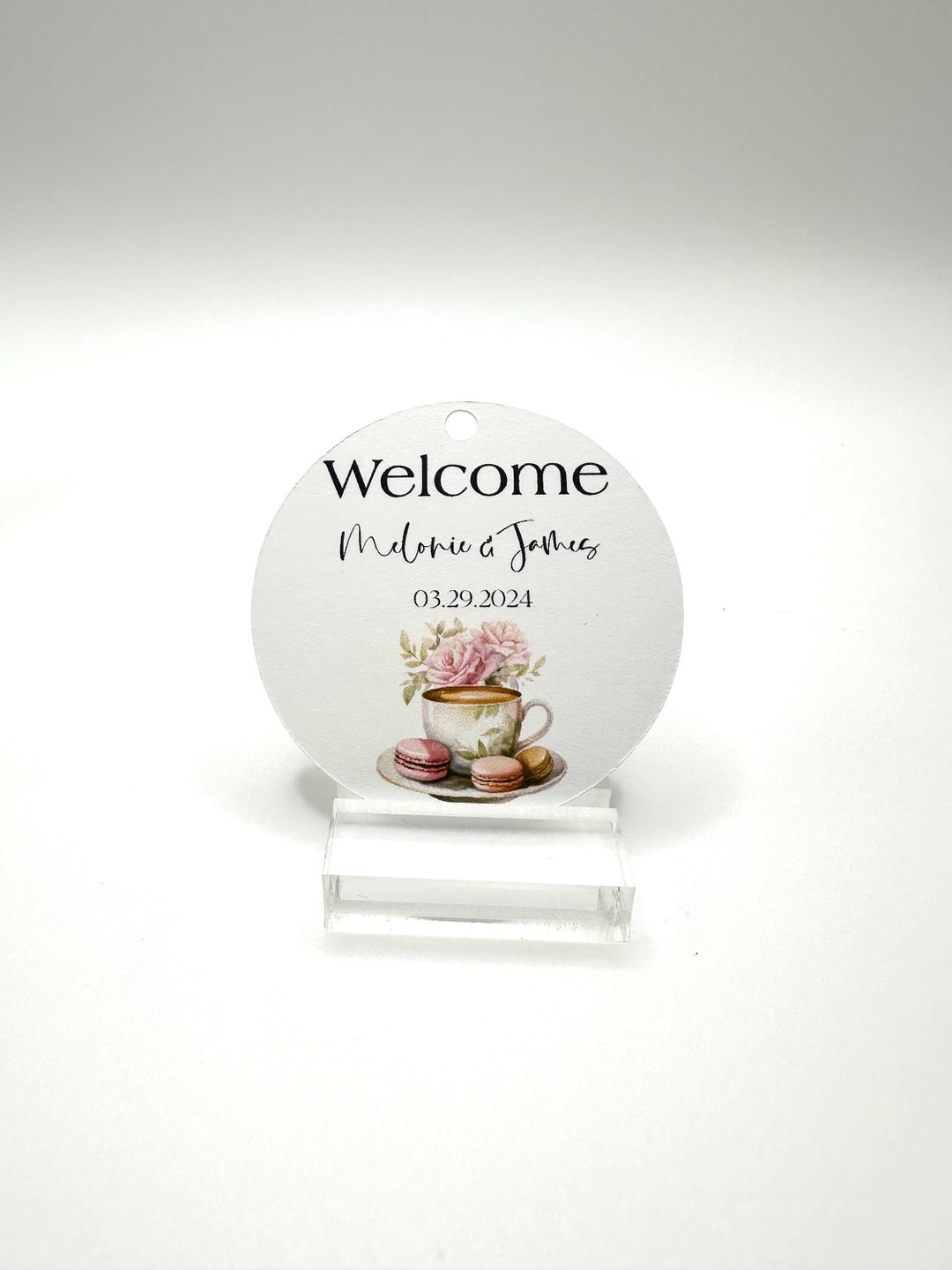 Custom Tea Party Themed Tags - Personalized Chic for Your Events ...