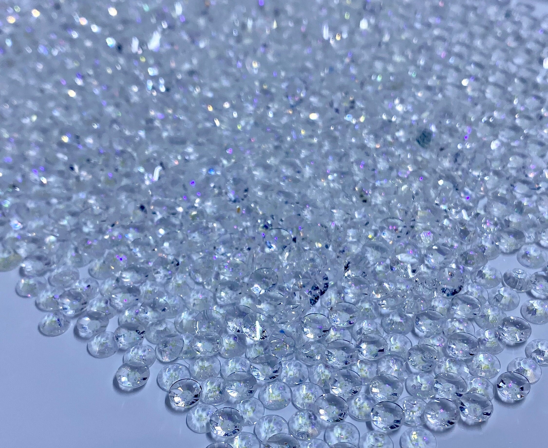 Clear Starry White Non Hotfix/flat Back/resin Rhinestone for Many ...