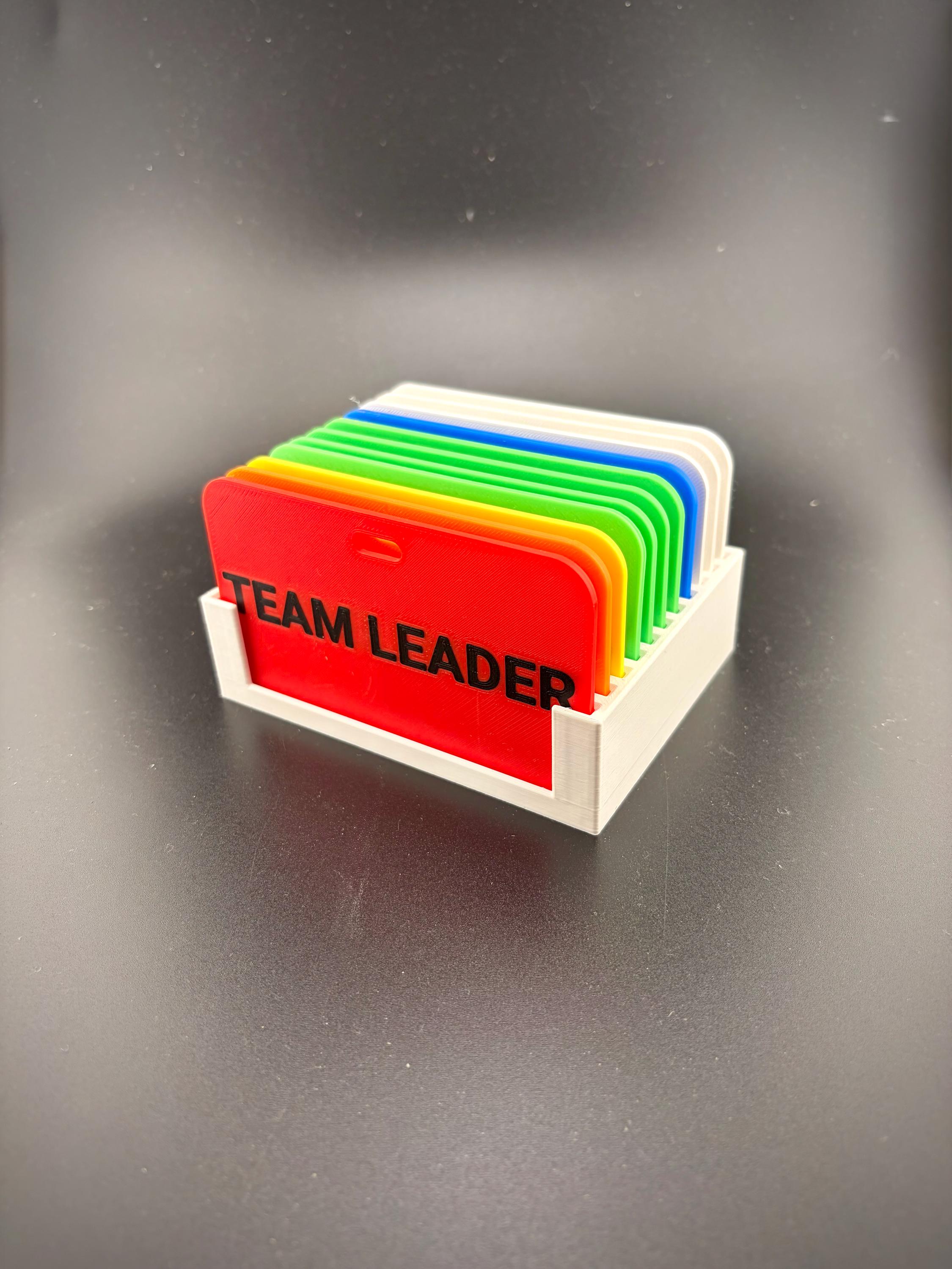 Code Blue Team ACLS Responder Identification Badges | Reusable | 3d ...