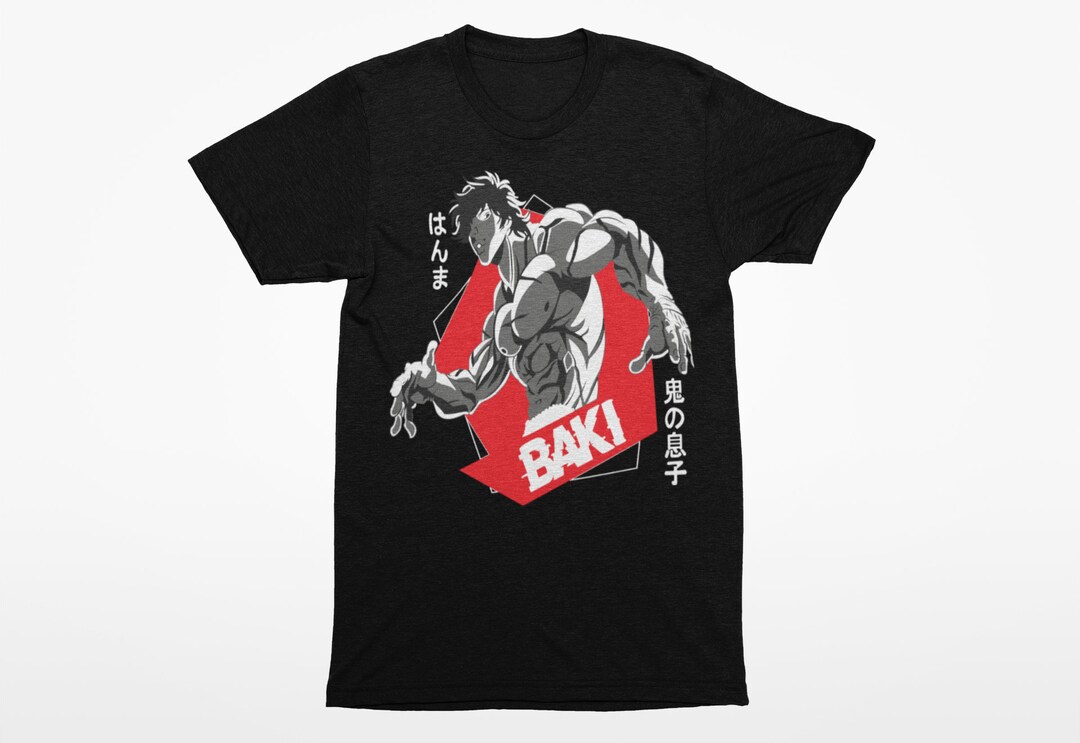 Muscle Power and Determination Baki Hanma's Legacy - Etsy