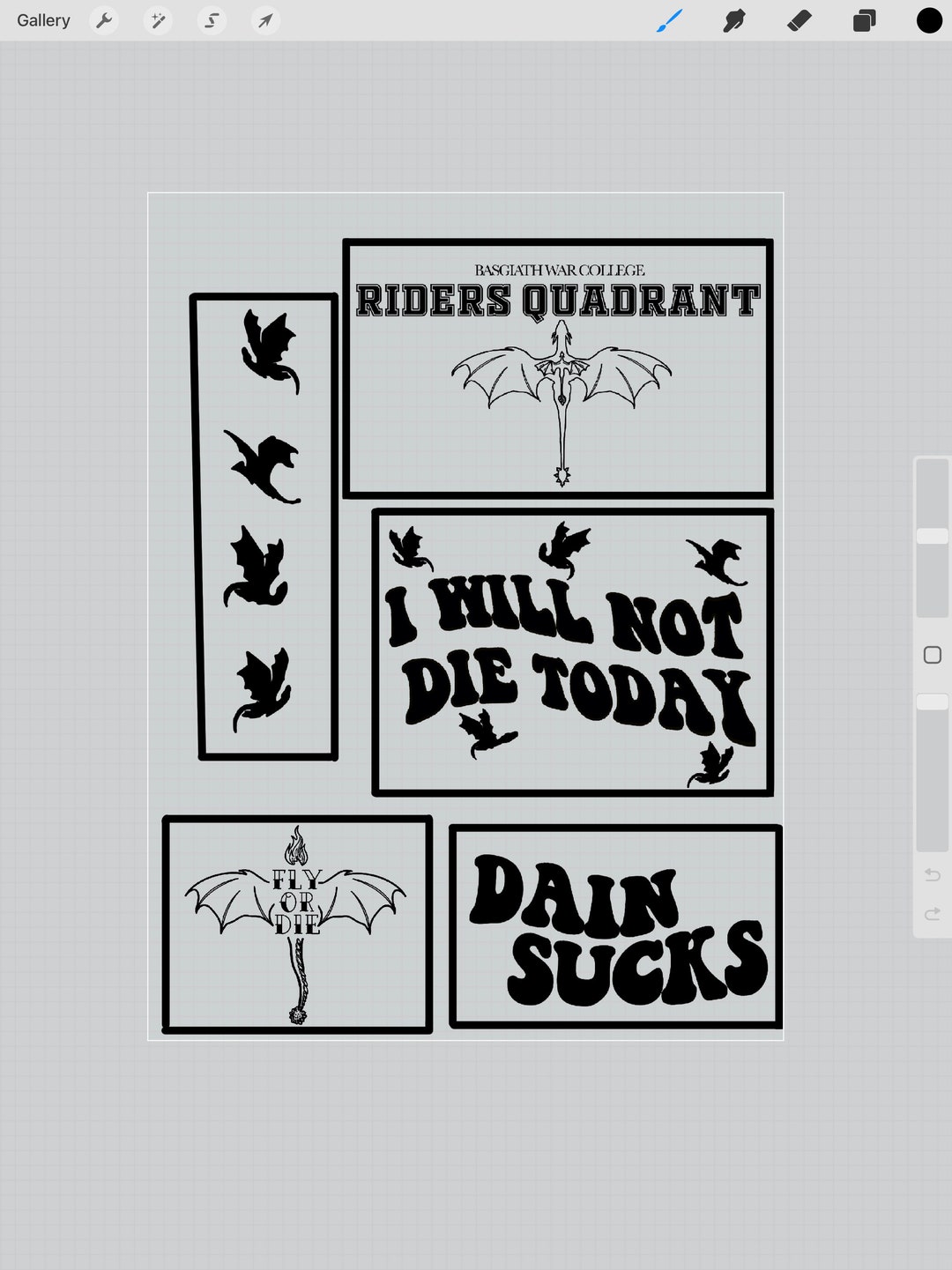 Fourth Wing SVG Digital Downloads - Etsy