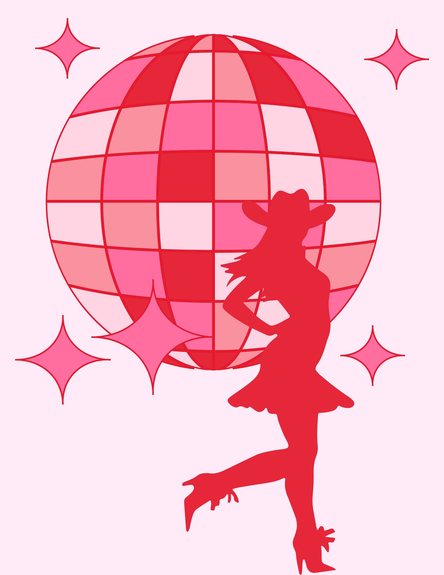 Cowgirl Disco Prints - Etsy