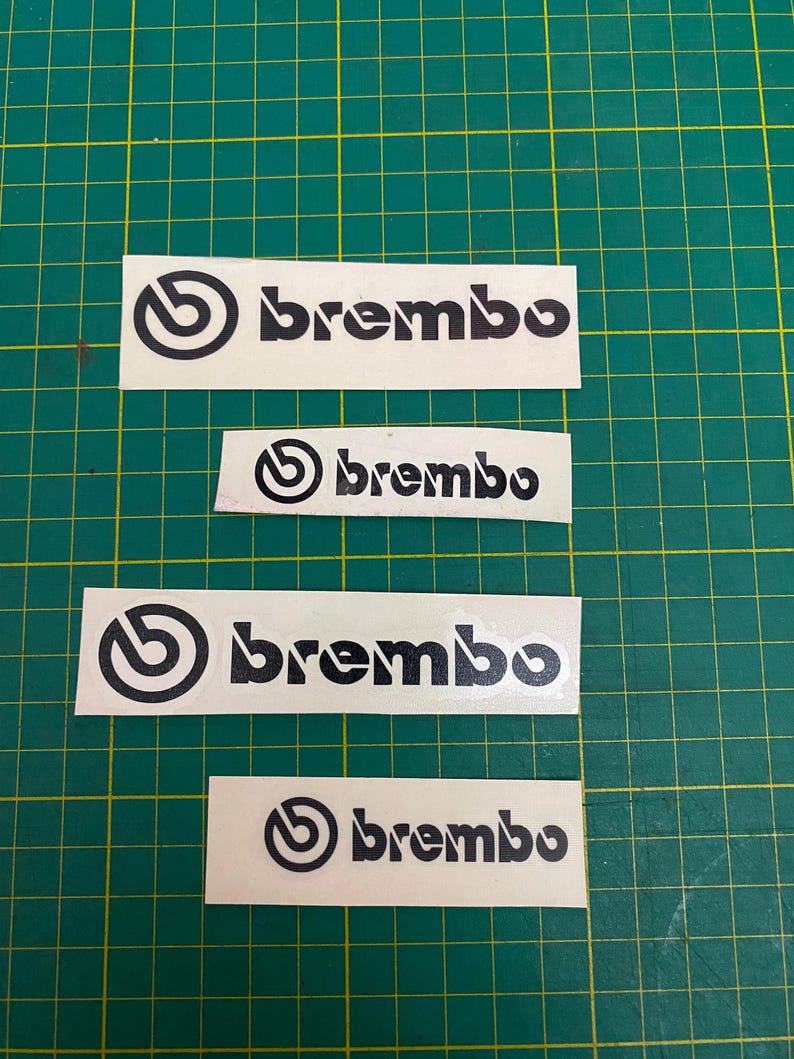 Brembo Caliper Decal - Etsy