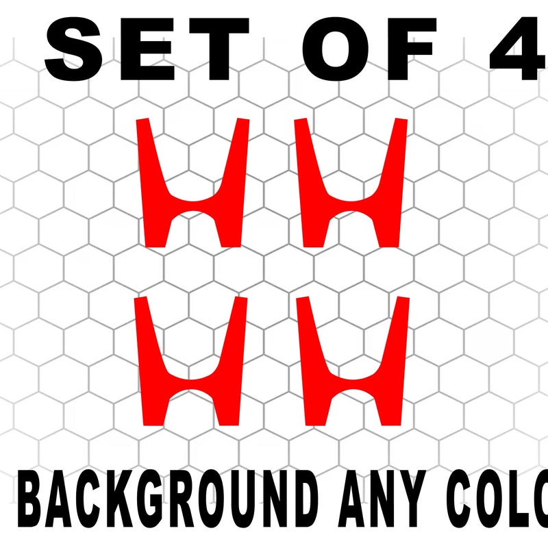 Honda Type R Decals - Etsy