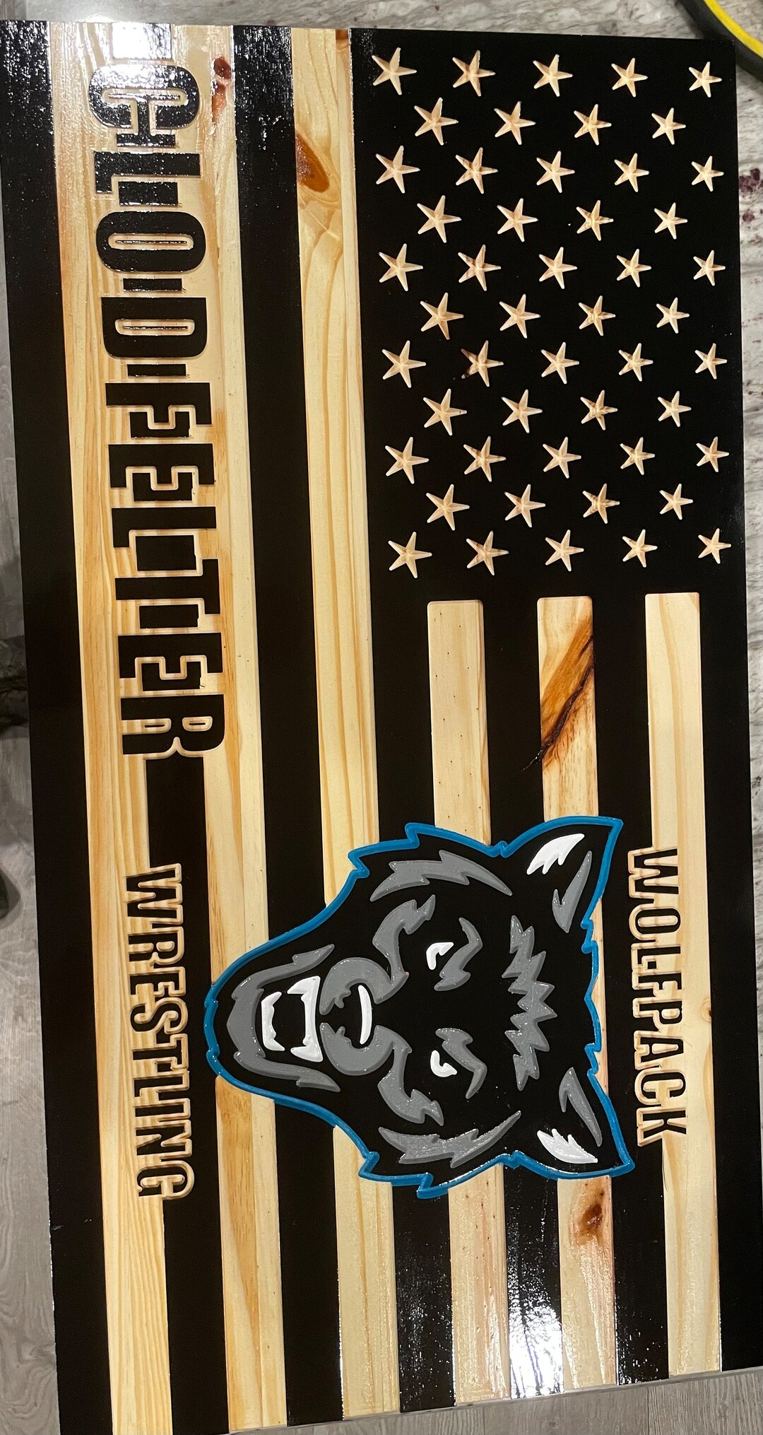 Custom Wooden Flag Cuts - Etsy