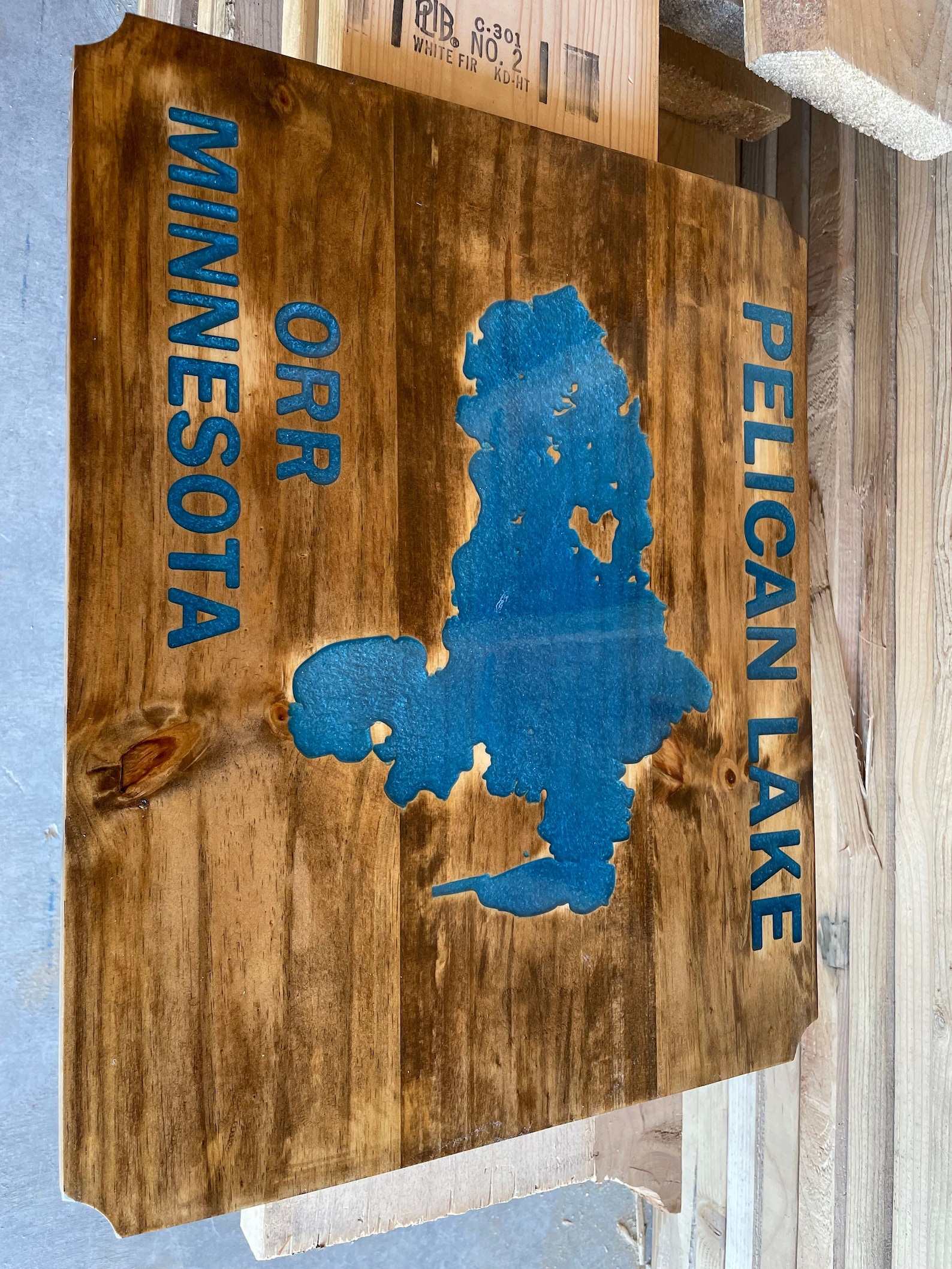 Custom Epoxy Lakes Cut With CNC - Etsy
