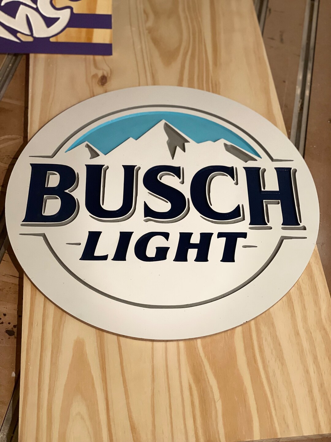 Busch Light Beer Sign - Etsy