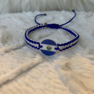 El Salvador , Pulcera, Salvadorian Bracelet, Flag, Bandera - Etsy