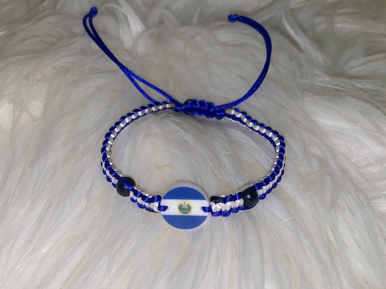El Salvador , Pulcera, Salvadorian Bracelet, Flag, Bandera - Etsy