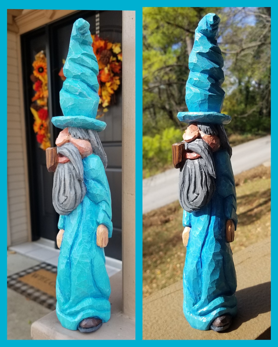 Wood Carving the Wizard - Etsy