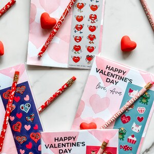 Personalized Valentine's Day Gift for Kids Valentine's Party Favors ...