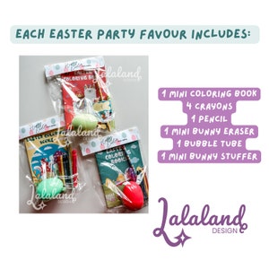 Easter Basket Stuffers for Toddler Easter Goodie Bag Kids Easter Party ...