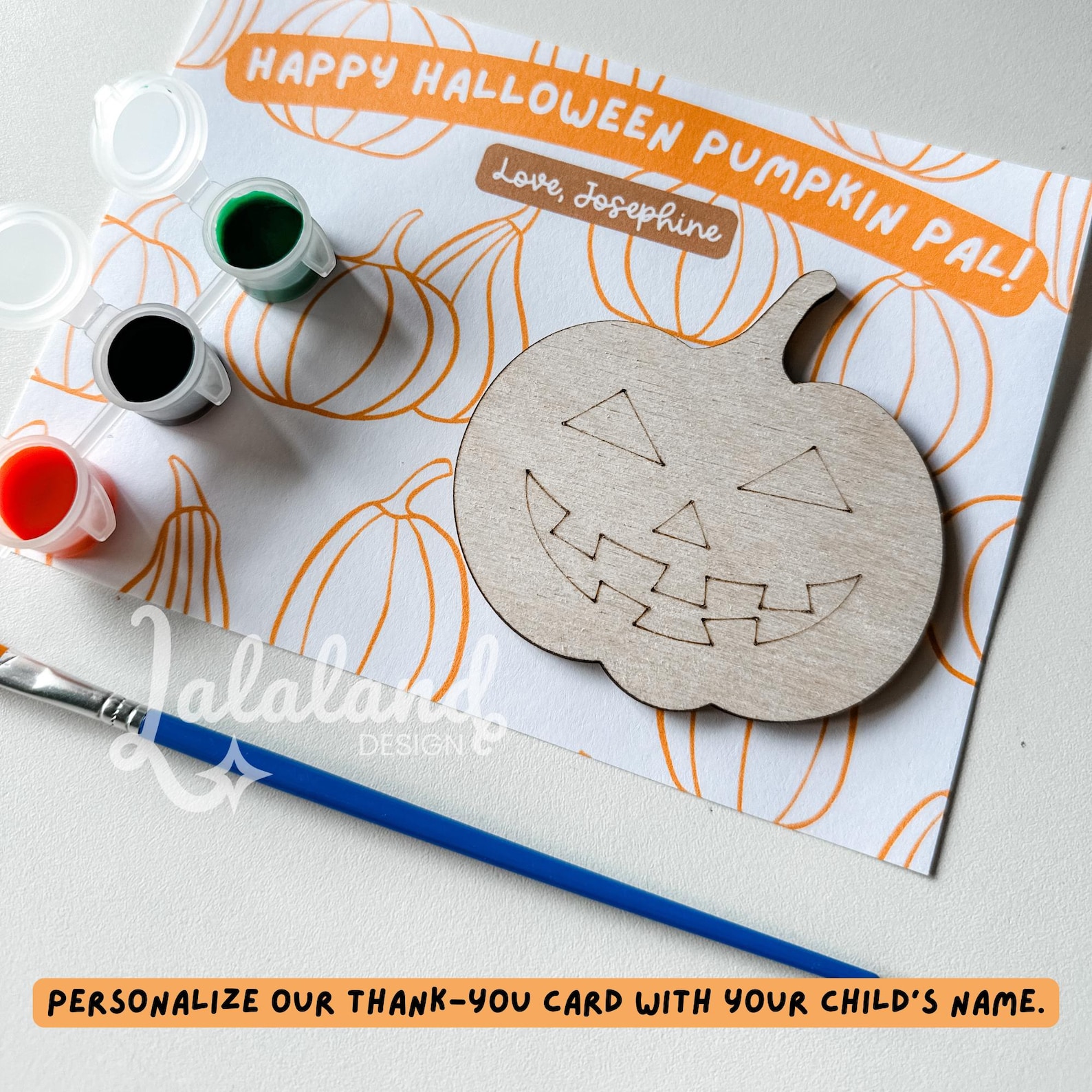 Halloween Classroom Party Favor Bag Pumpkin Craft for Toddler Non Candy ...