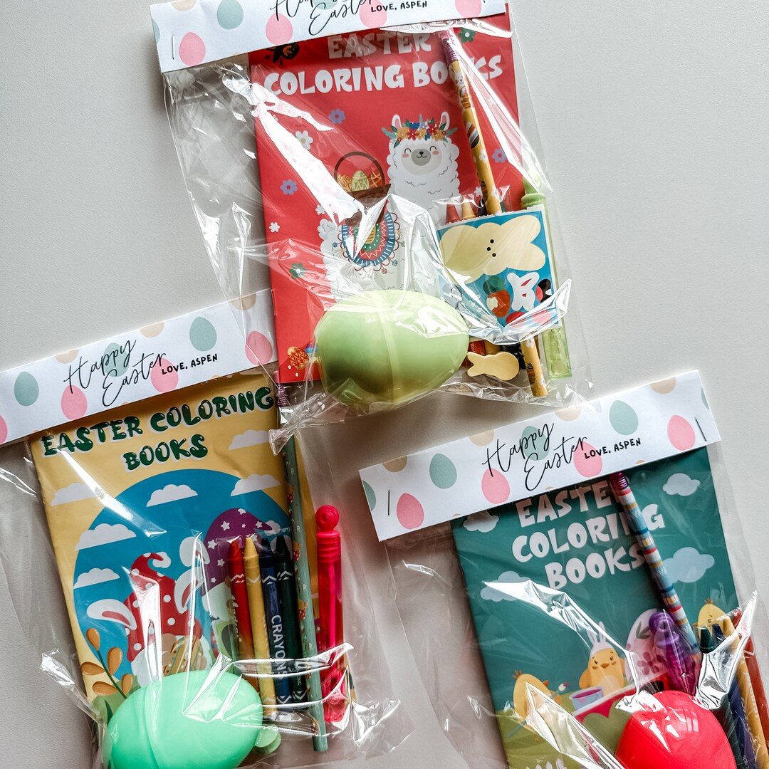 Easter Basket Stuffers for Toddler Easter Goodie Bag Kids Easter Party ...