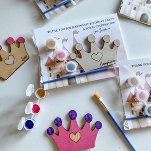 Personalized Princess Party Favor Bags Princess Theme Party Favor ...