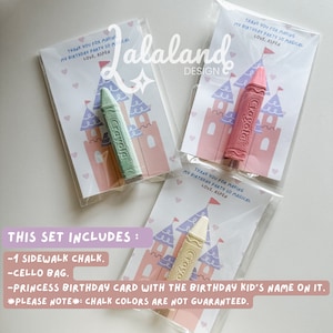 Princess Birthday Party Favor for Girl Birthday Castle Party Favor Bag ...
