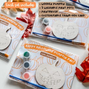 Halloween Classroom Party Favor Bag Pumpkin Craft for Toddler Non Candy ...