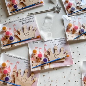 Personalized Princess Party Favor Bags Princess Theme Party Favor ...