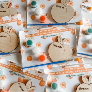 One Sweet Peach Party Favors Peach 1st Birthday Party Favors for Kids ...