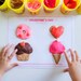 Valentines Day Play Dough Mats Printable - Play Dough Activity Gift for ...