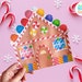 Christmas Printable Set With Gingerbread House Craft Activity and ...