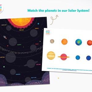 Outer Space Printable, Educational Materials, Educational Activities ...