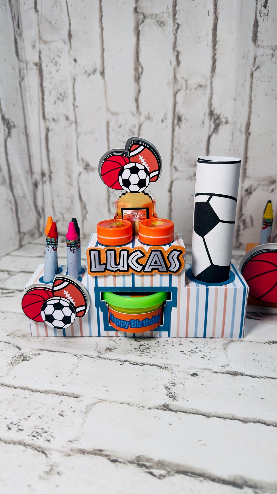 Custom Sport Activity Box, Birthday Box, Activity Box Party, Coloring ...