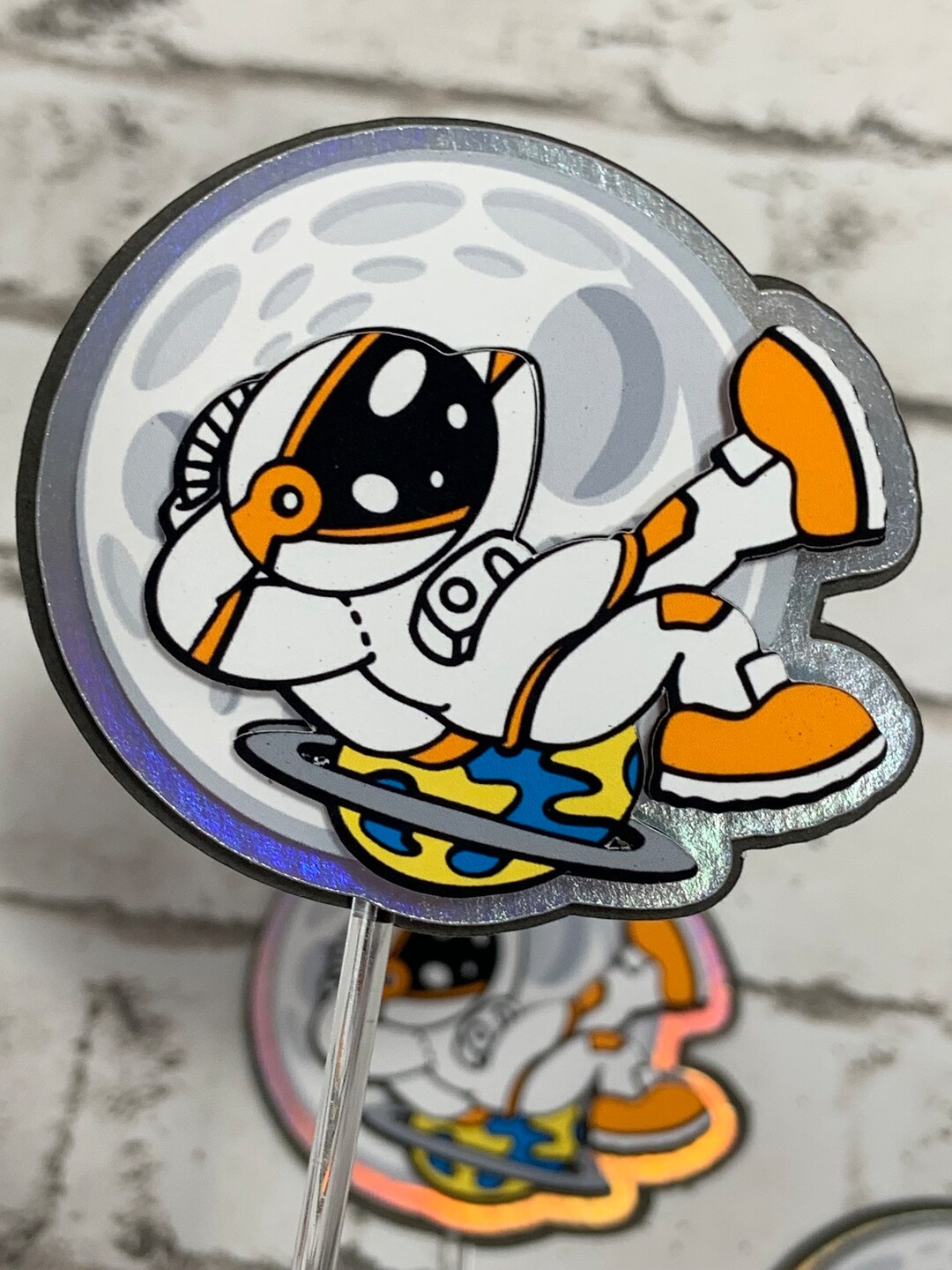 Astronaut Cupcake Toppers, Astronaut Topper, Astronaut Themed Party ...