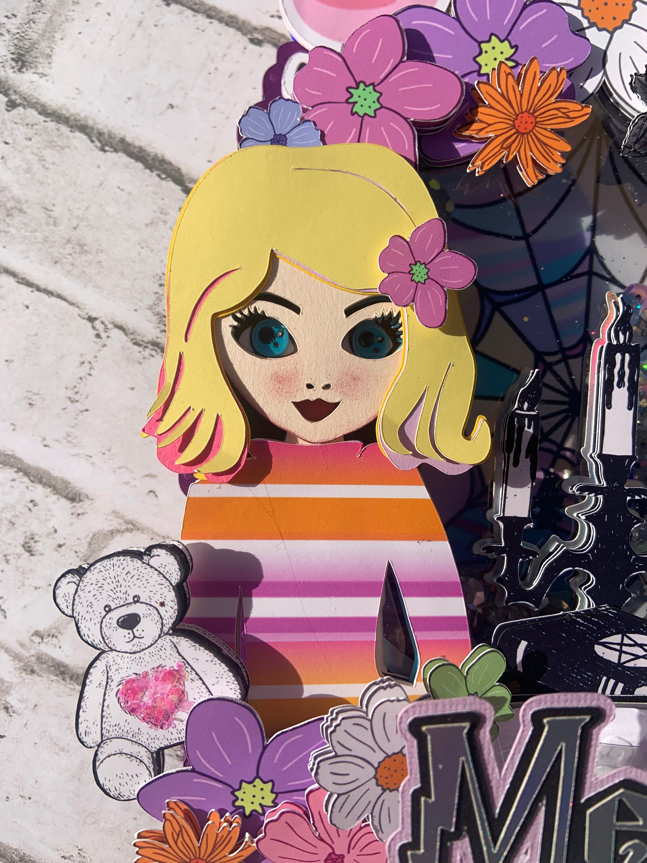 Wednesday and Enid Cake Topper, Custom Wednesday and Enid Cake Topper ...