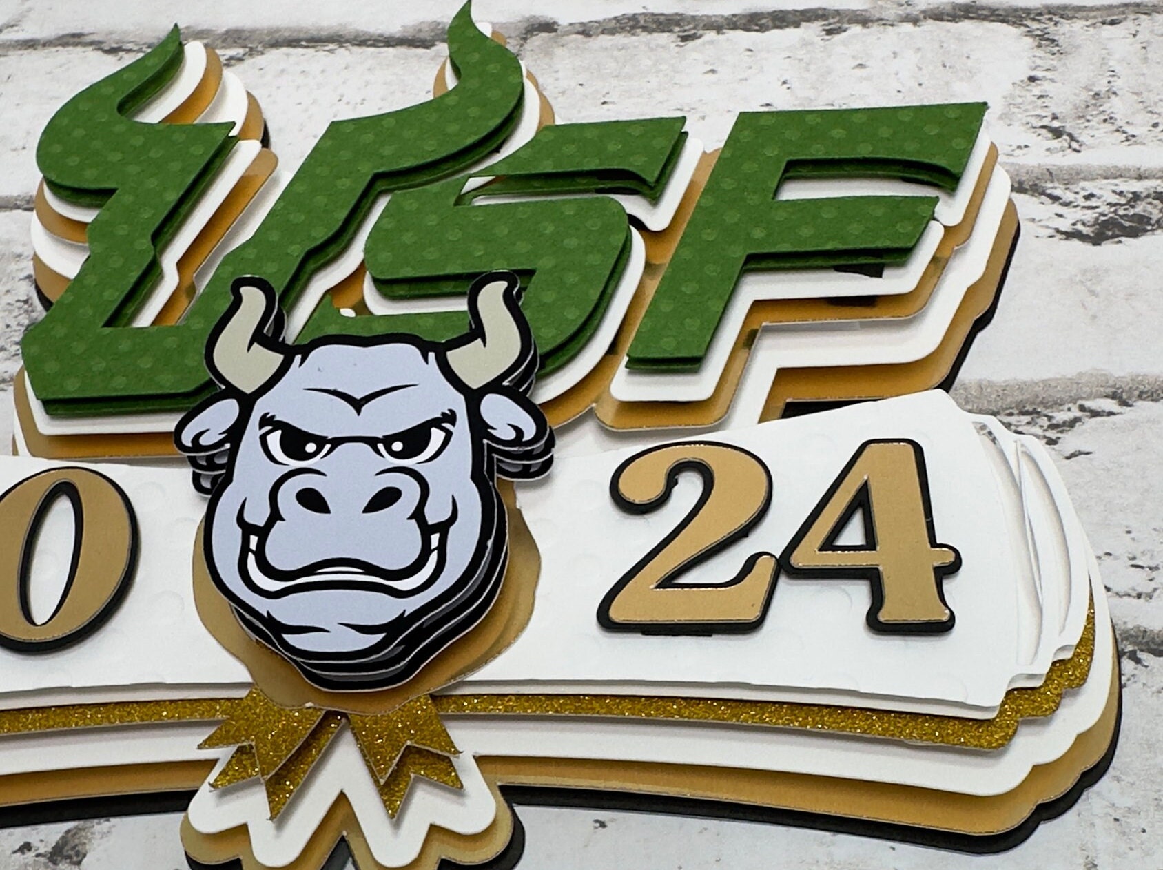 University of South Florida Cake Topper, Graduation Cake Topper, Class ...