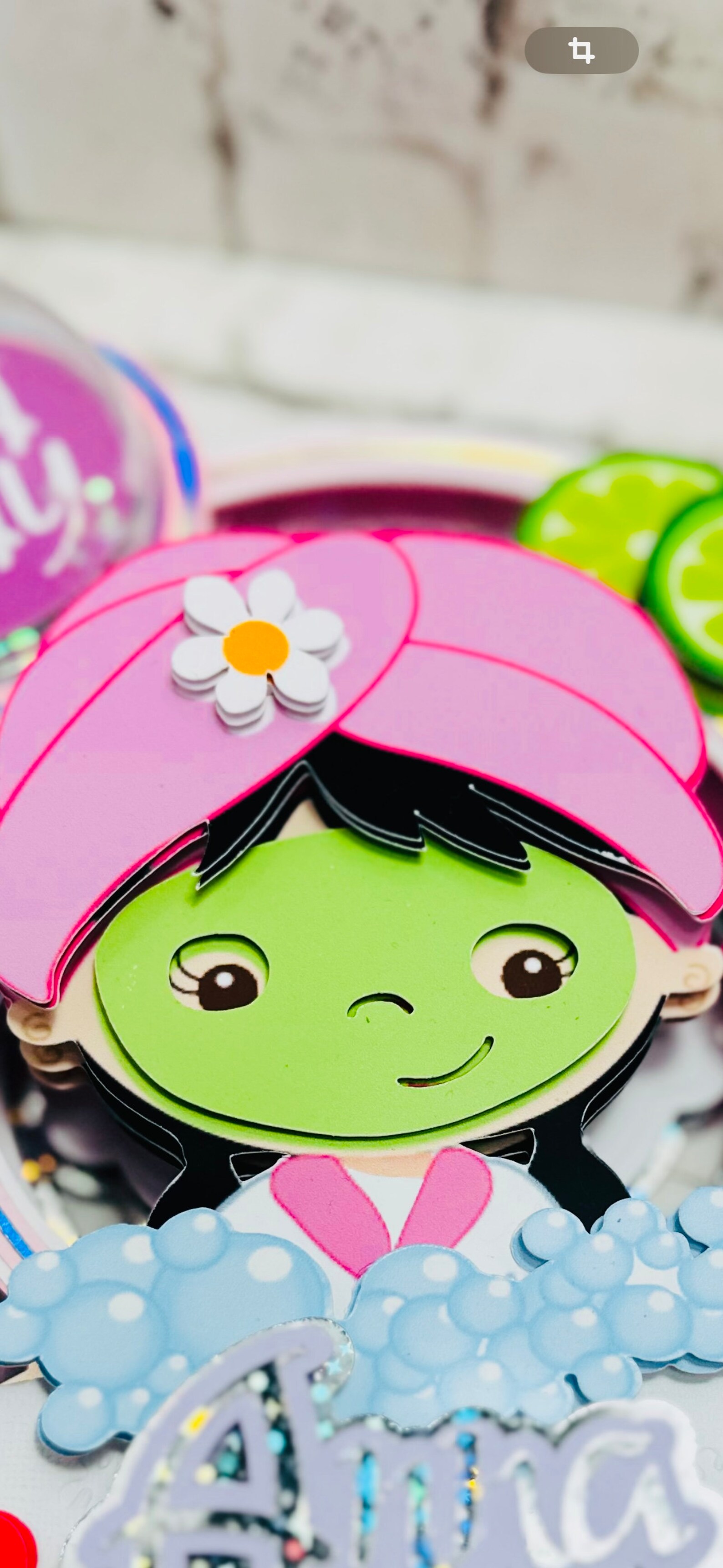 Spa Birthday Party Cake Topper, Spa Cake Topper, Spa Party, Girls Spa ...