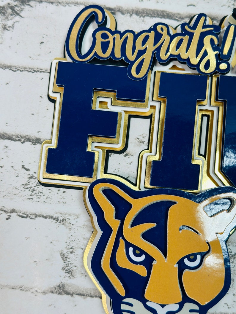FIU Cake Topper, Graduation Cake Topper, University of Florida Cake ...