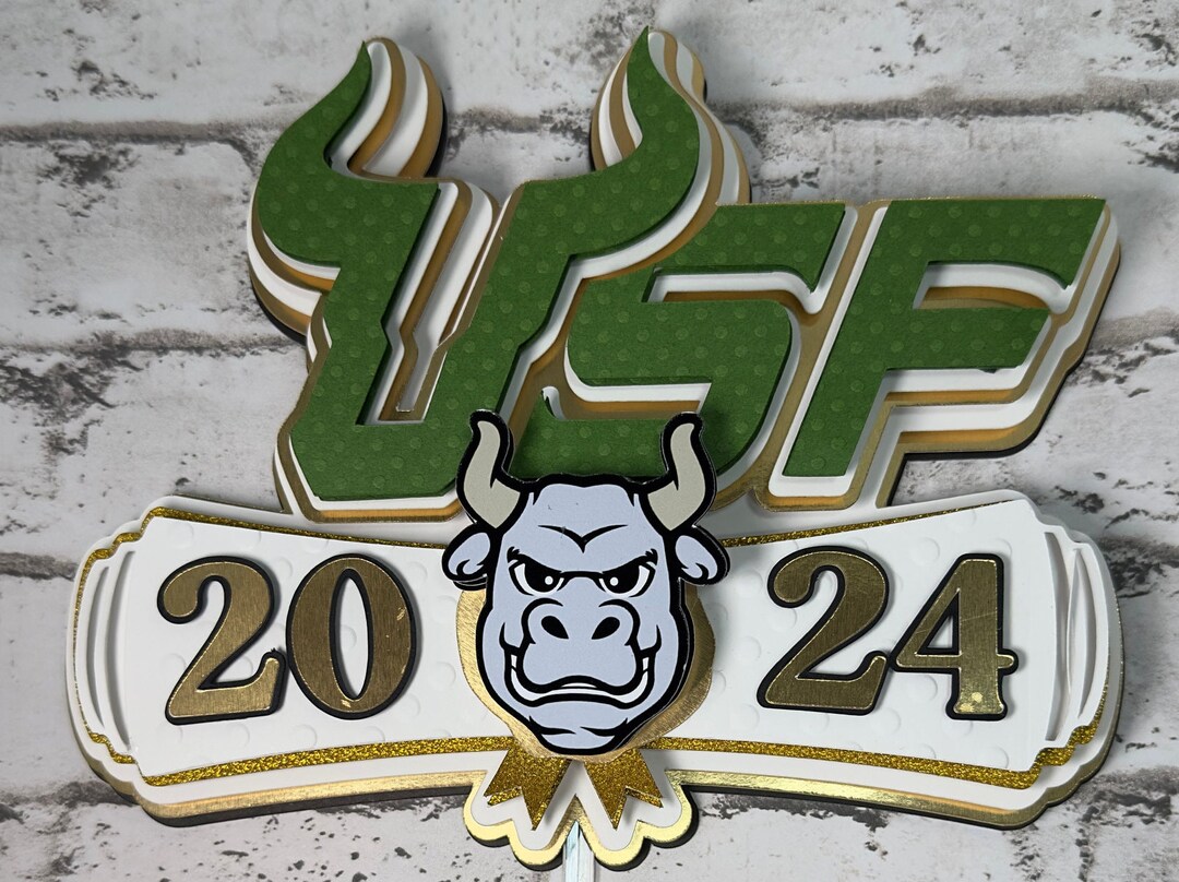 University of South Florida Cake Topper, Graduation Cake Topper, Class ...